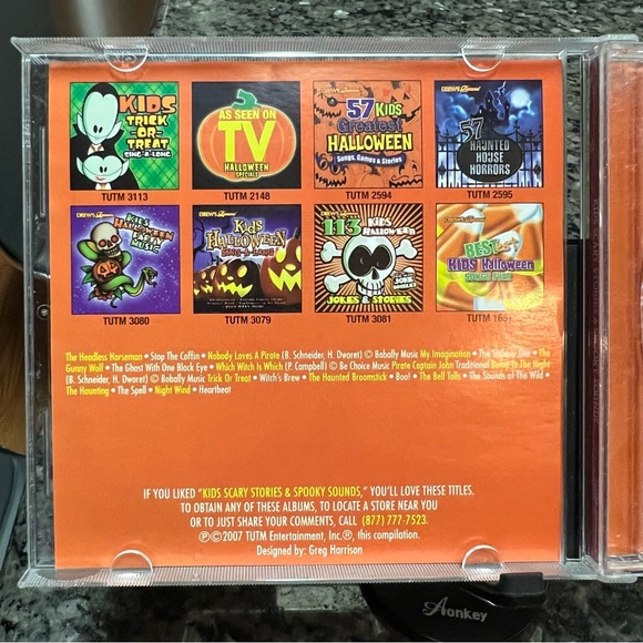 Media | Halloween Cd Kids Scary Stories Spooky Sounds Tutm ...